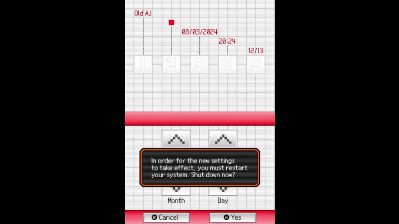 Nintendo DS - Initial Boot Set Up and Quick Menu / 2024 Gaming Tour ...