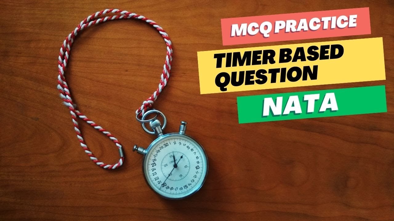 🔥 Last Minute 🔥 Timer based Questions for NATA preparation | 45 Second ...