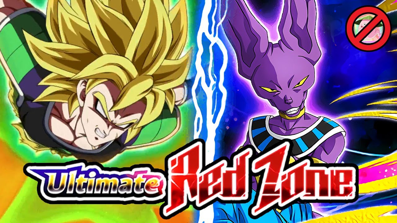 LR FULL POWER BROLY VS BEERUS RED ZONE (NO ITEMS) Dragon Ball Z Dokkan ...