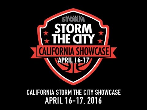 California Storm Basketball Storm The City Showcase Apr 2016 - YouTube