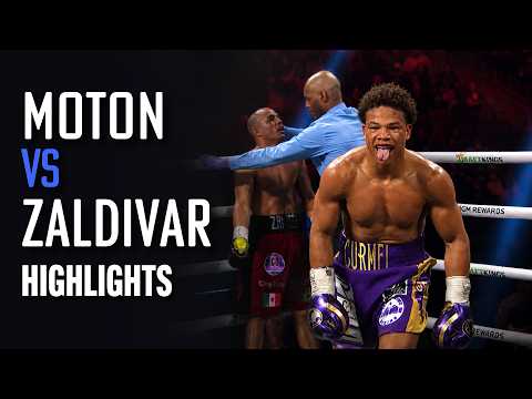 Curmel Moton vs Frank Zaldivar Özet | GERVONTA DAVIS 2.0! 🎯