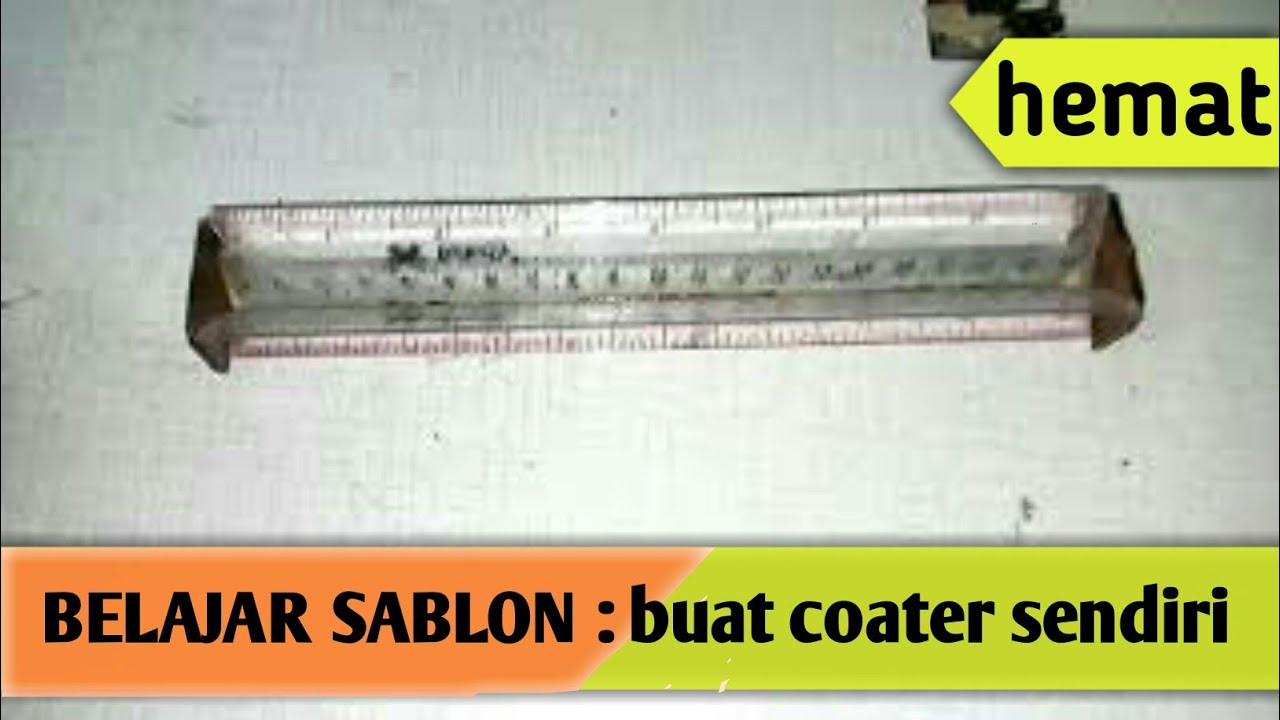 Bikin coater untuk afdruk screen sablon sendri , 100% work - YouTube