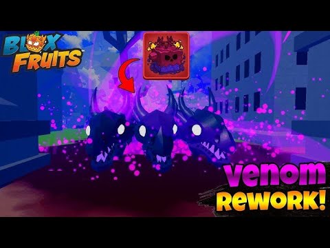 I TRIED VENOM REWORK AND IT'S REALLY OP.....(venom fruit giveaway ...