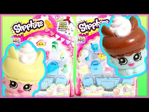 Shopkins Season1 12-packs - Cute! Kawaii Collectibles! - 4 Hidden Surprise Toys