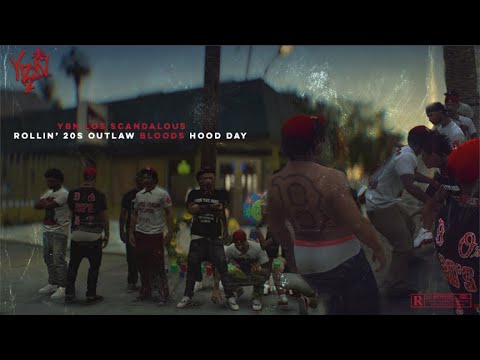 YBN LS | Rollin' 20s Outlaw Bloods HOOD DAY ends in a BRAWL! | GTA V ...