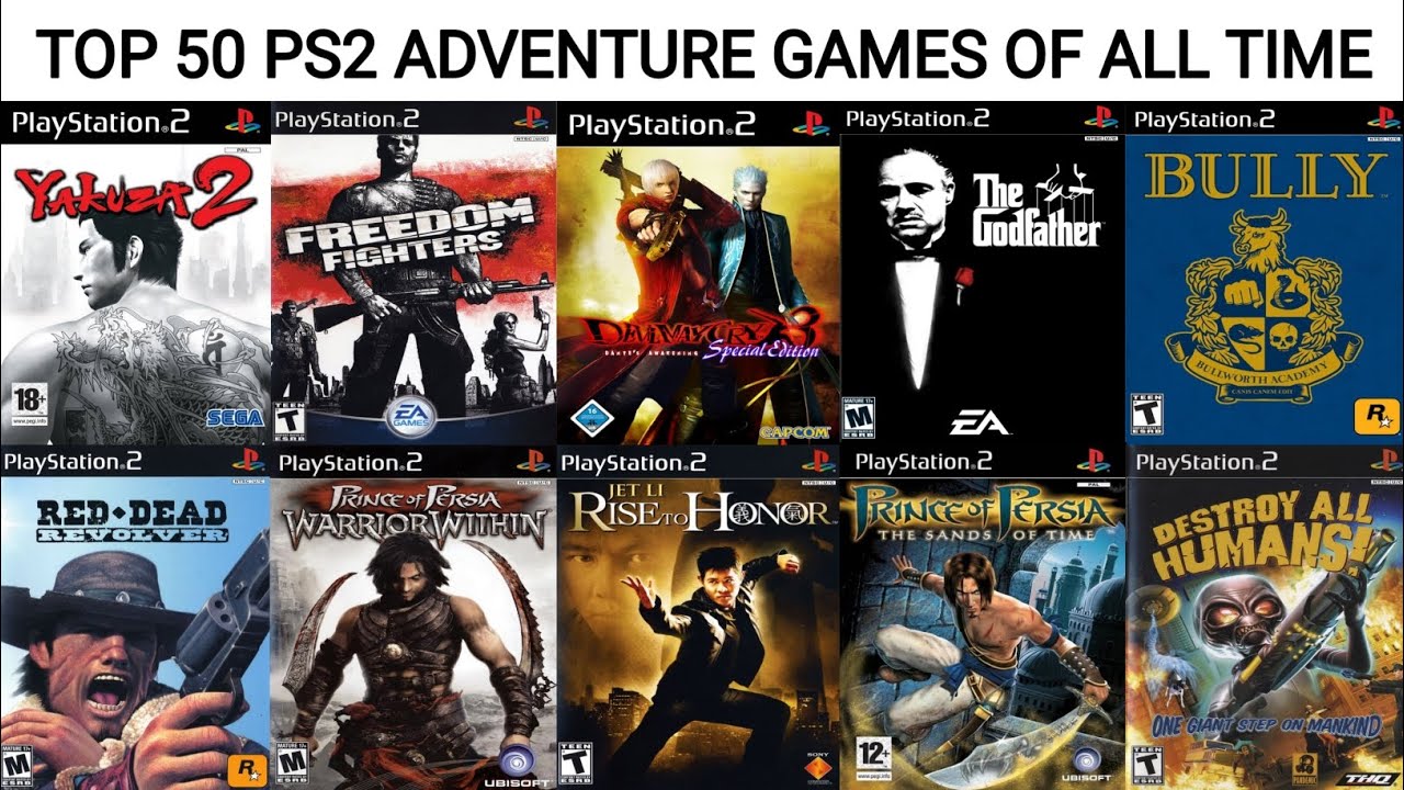 Top 50 Game PS2 Petualangan Terbaik Sepanjang Masa | Game PS2 Terbaik ...