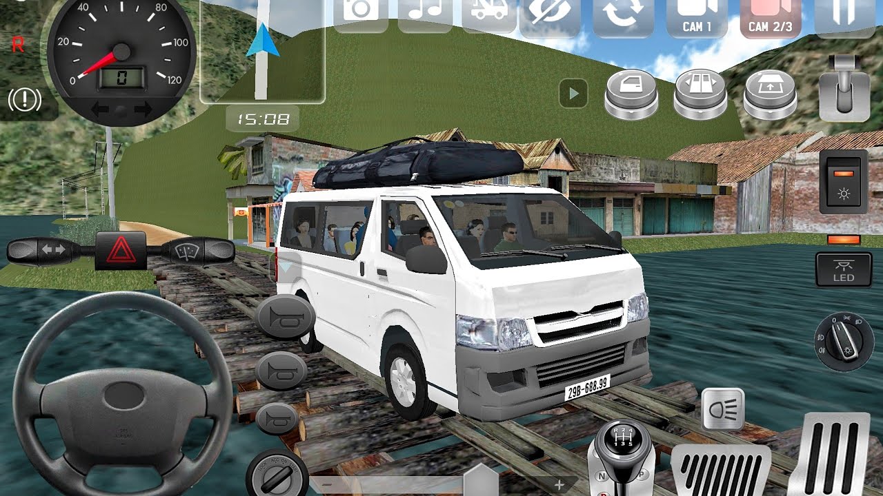 Toyota Hiace Game: Minibus Crossing Bridge - MiniBus Simulator Vietnam ...