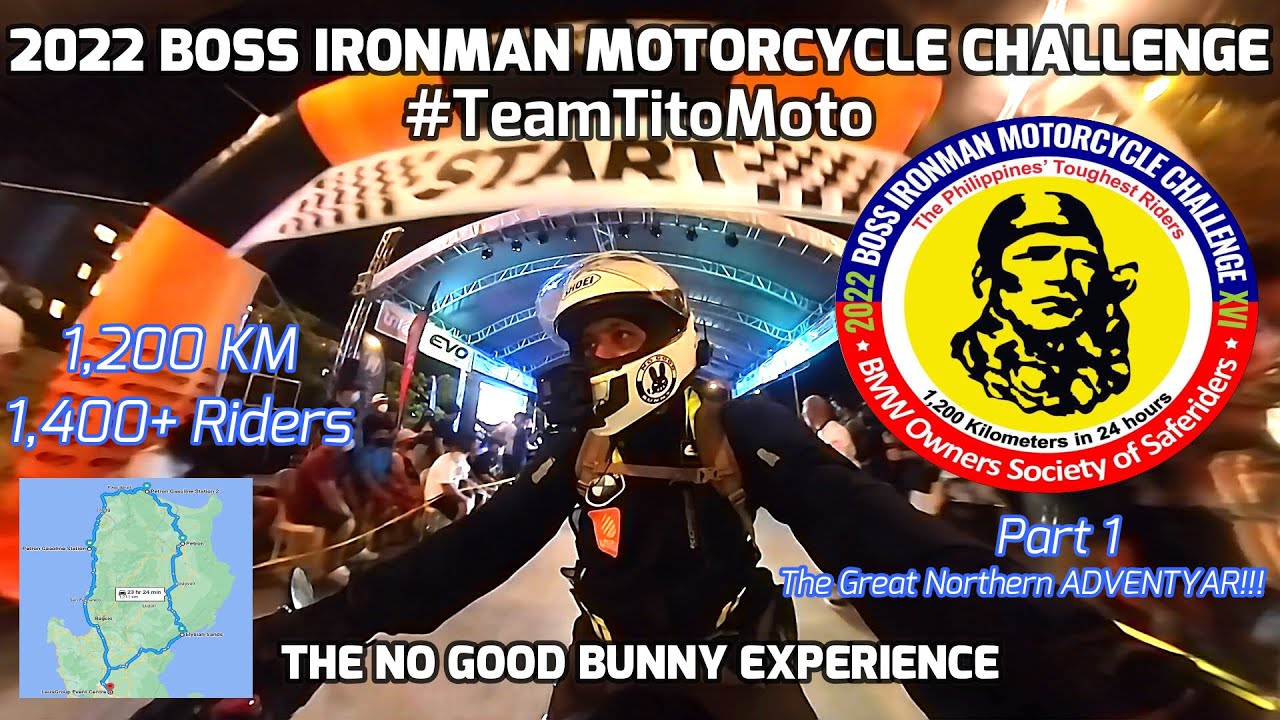 2022 BOSS IRONMAN MOTORCYCLE CHALLENGE | THE NO GOOD BUNNY EXPERIENCE W ...