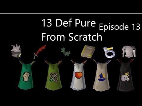75 Attack Achieved + Skotizo Osrs From Scratch Series 13 Defence ...