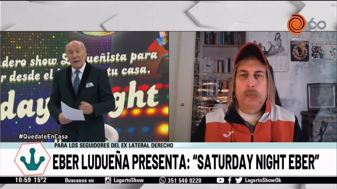 Eber Ludueña preseta Saturday Night Eber - YouTube