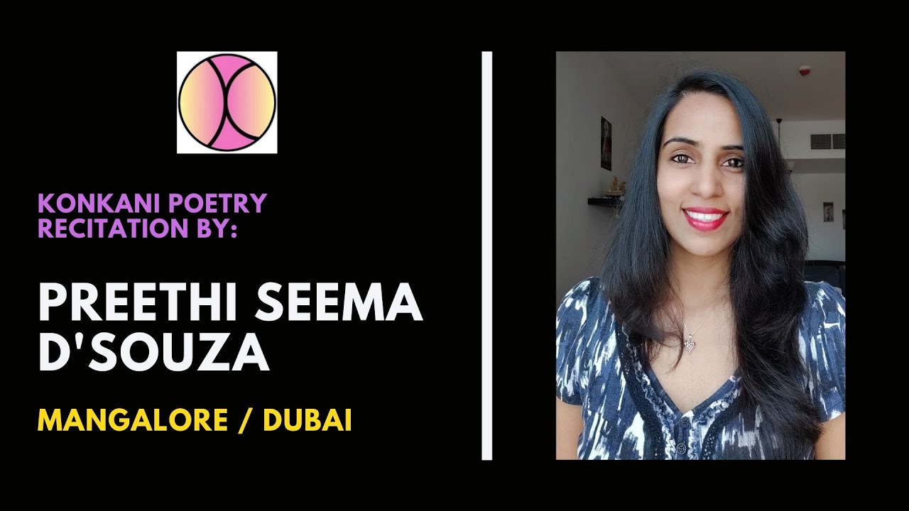 Preethi Seema D'Souza | Konkani Poem | Kavita Trust - YouTube