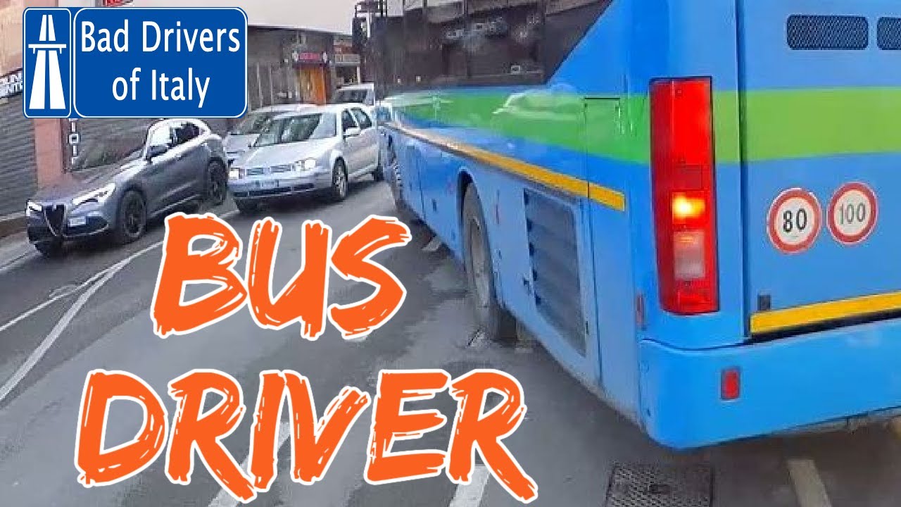 ITALIAN DASHCAM BUS DRIVER by DiegoGT77 - YouTube