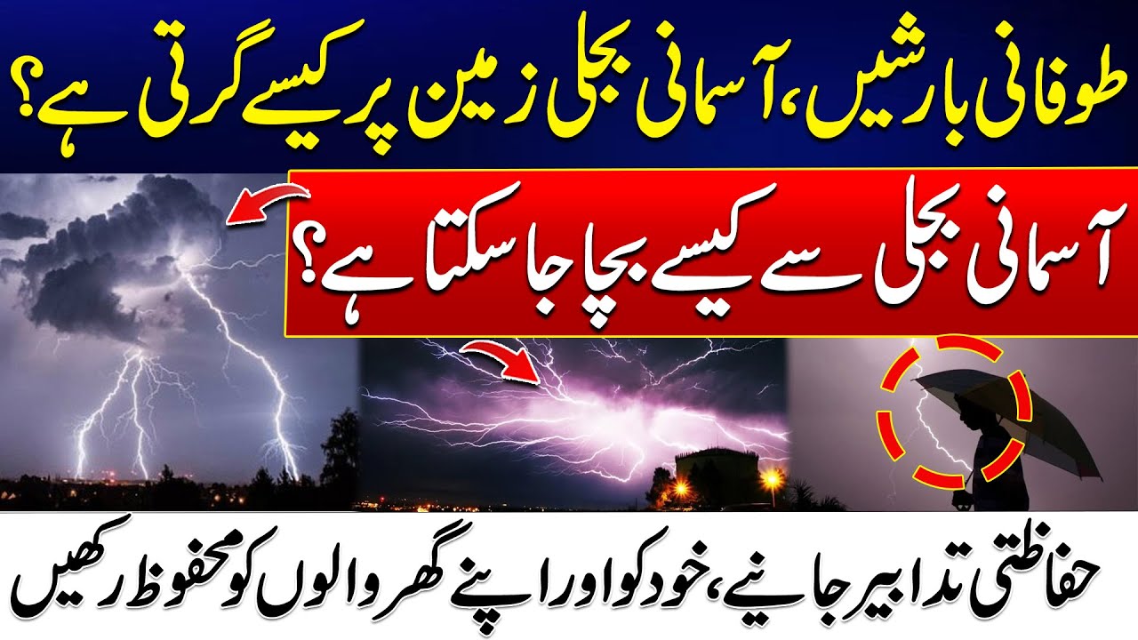 Heavy Rain And Storm - How Does Lightning Strike Ground During Storms? -Protect Your Family -24 ...