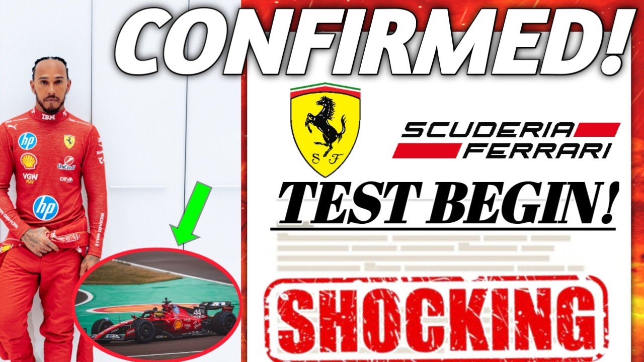 JUST CONFIRMED, Lewis Hamilton HUGE INSANE to Unveils Ferrari Red ...