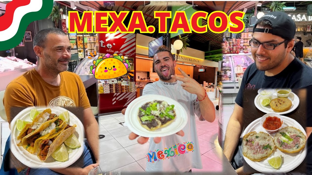 DESCUBRIENDO el AUTÉNTICO sabor MEXICANO en MADRID con el nuevo DELIVERY MEXA.TACOS. - YouTube
