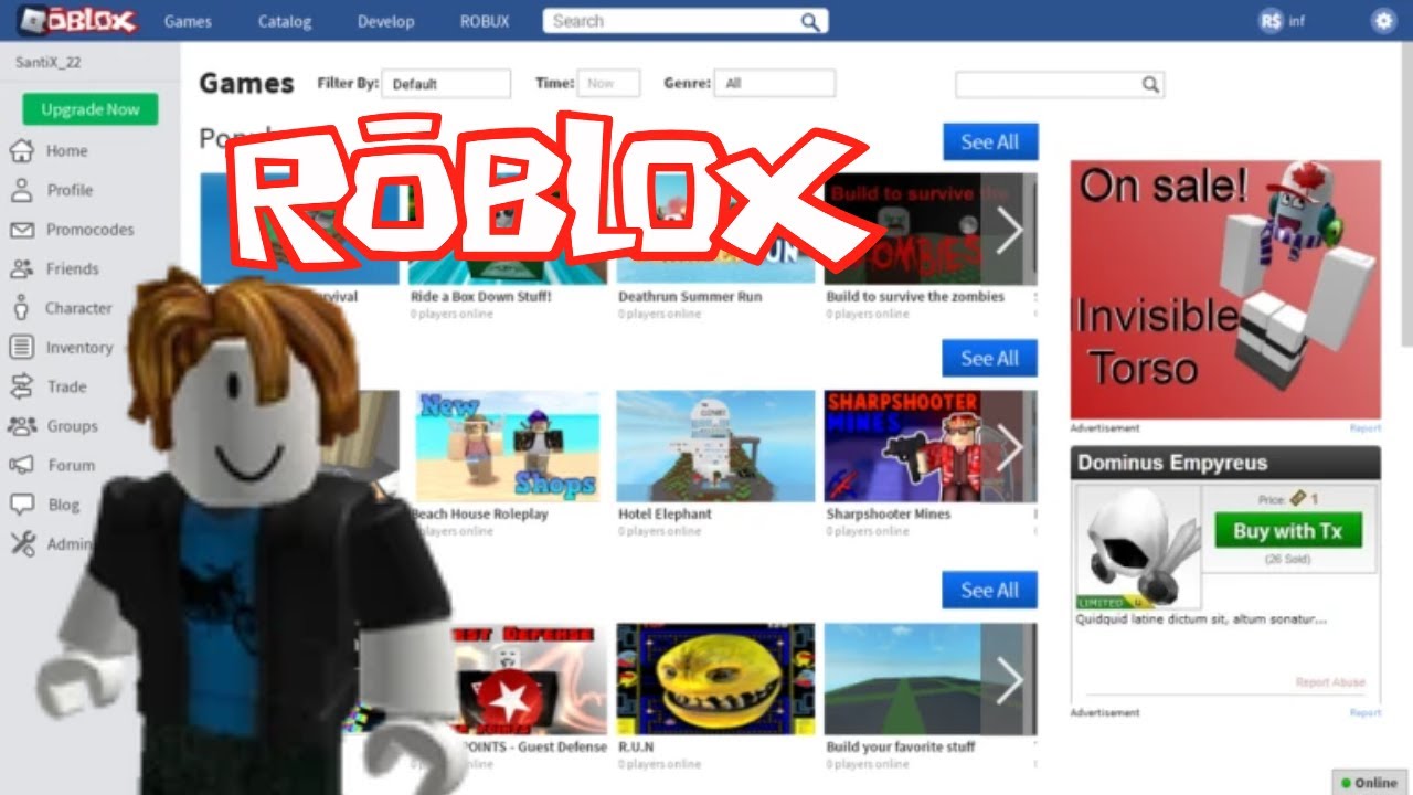 ROBLOX IN 2014??? (this game is exactly like 2014 Roblox) - YouTube