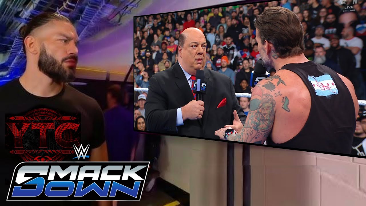 OMG🤯! CM Punk Revealed His Favour in SmackDown - YouTube