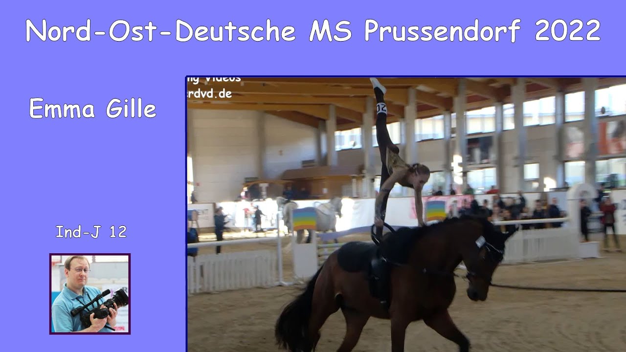 Emma Gille - Ind-J 12 - NODM Prussendorf 2022 - YouTube
