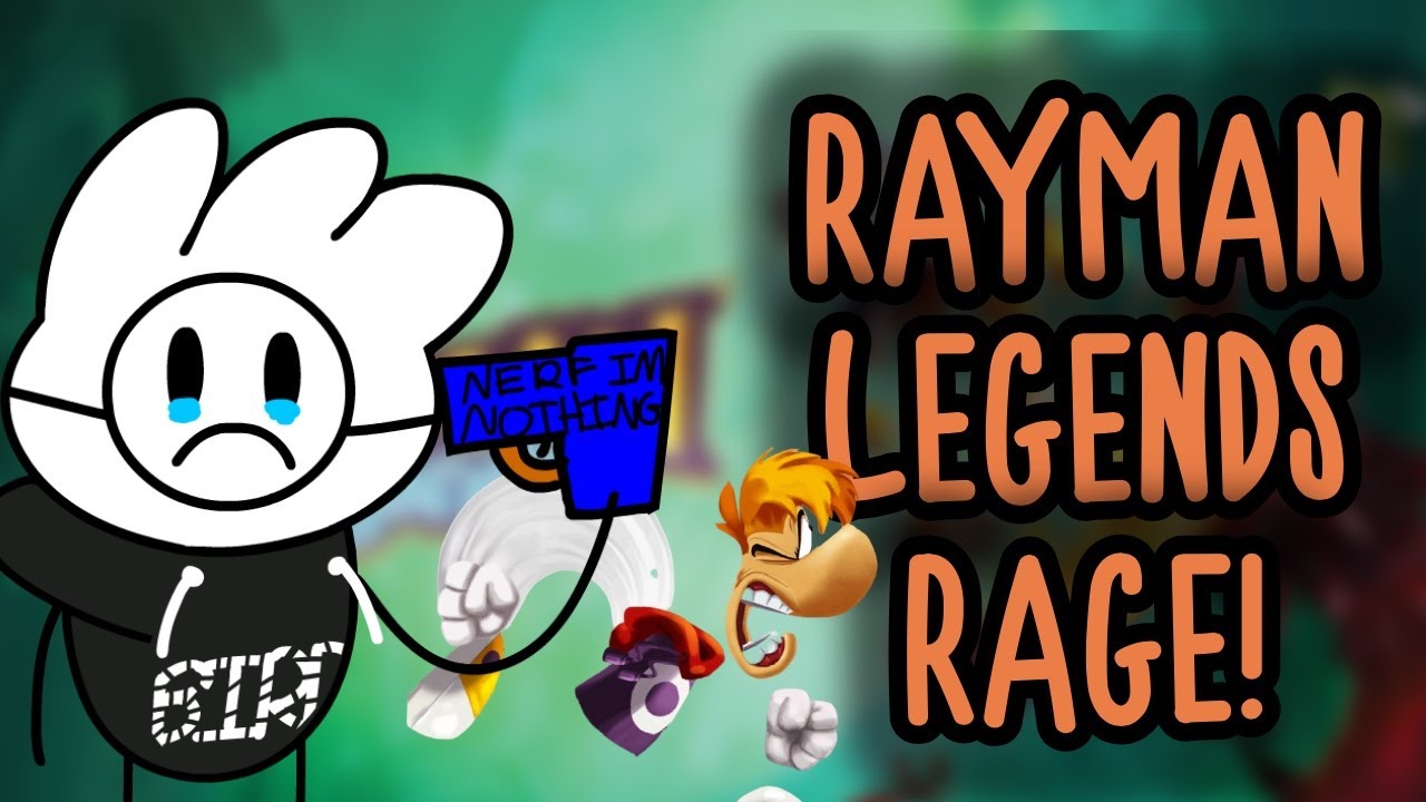 Having A Mental Breakdown Over A Kids Game (Rayman Legends Rage/Funny ...