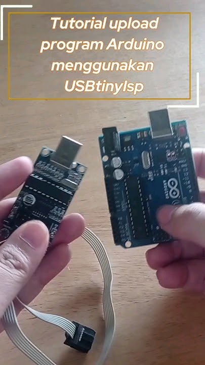 Tutorial upload program Arduino menggunakan USBtinyIsp #sensor #arduinoproject #trending #viral ...