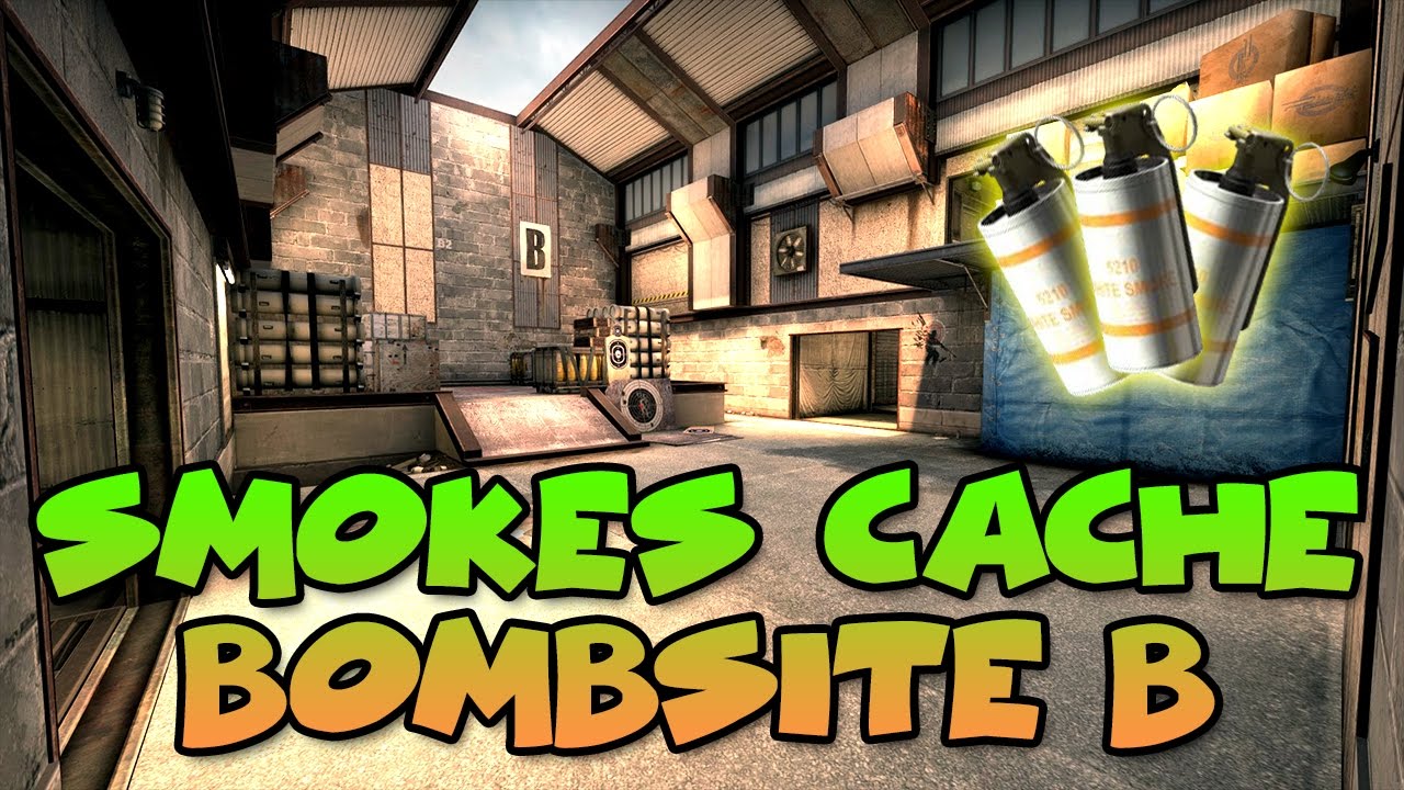 CS:GO - Smokes TR Cache - Bombsite B por @tonzeralive - YouTube
