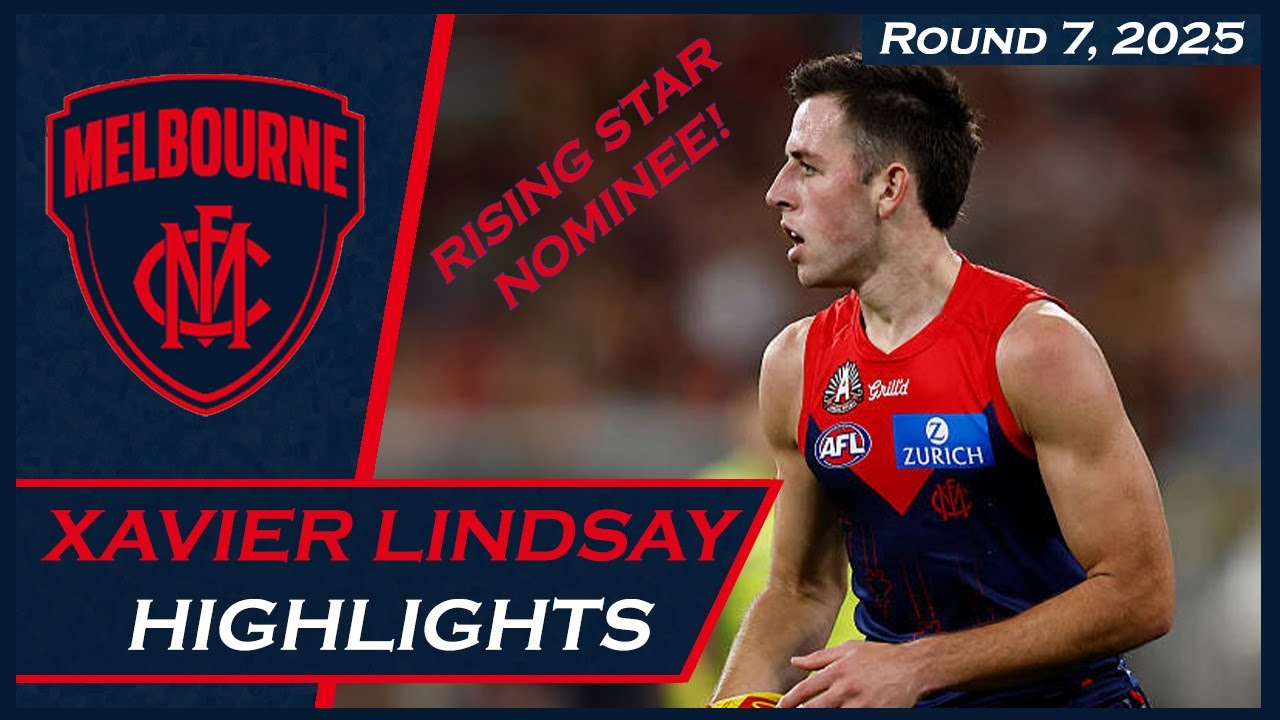 Xavier Lindsay Highlights | Round 7, 2025 (Rising Star Nomination ...