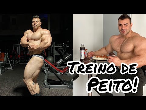 Treino de Peito - Rafael Brandão,Flex Lewis e Jon de la Rosa