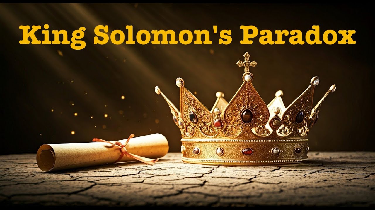 King Solomon's Paradox! Honesty and Truth! - YouTube