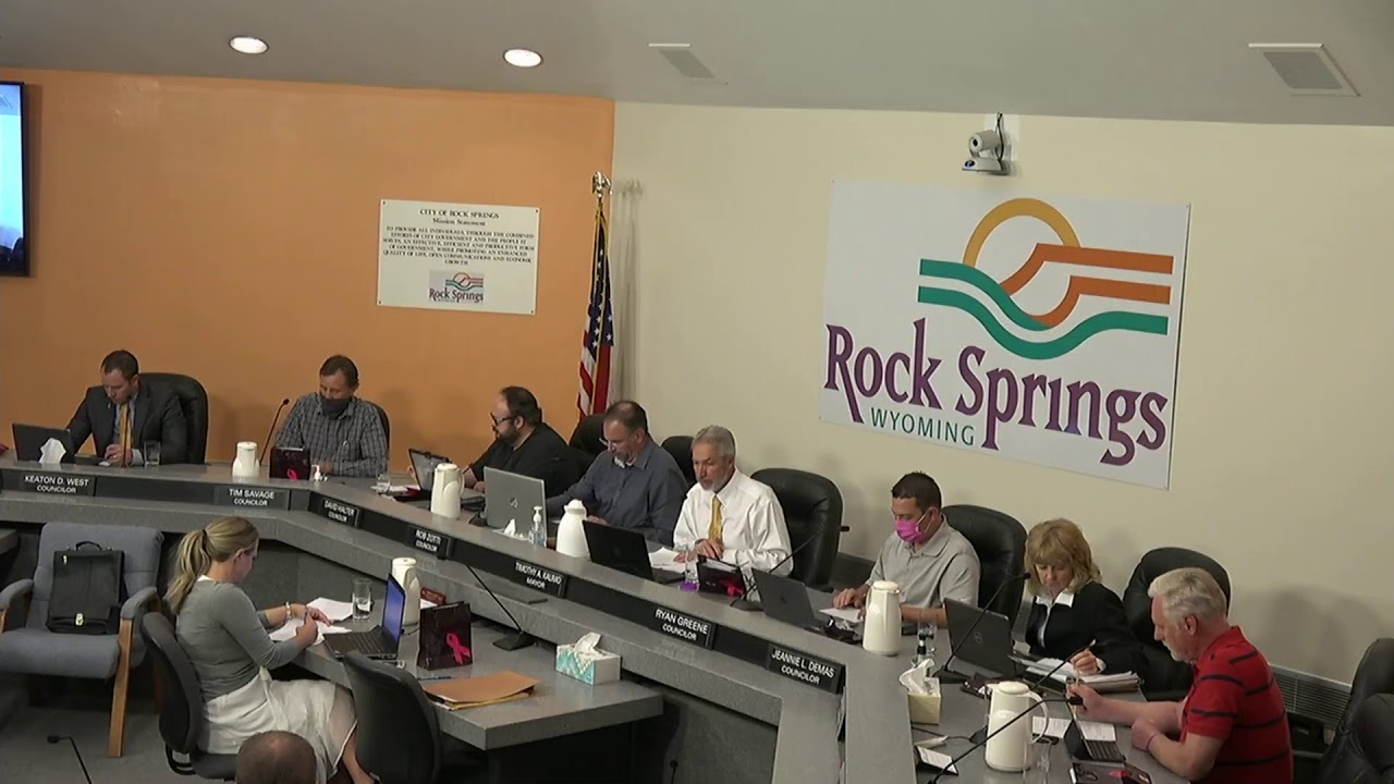 City of Rock Springs Council Meeting October 6, 2020 - YouTube