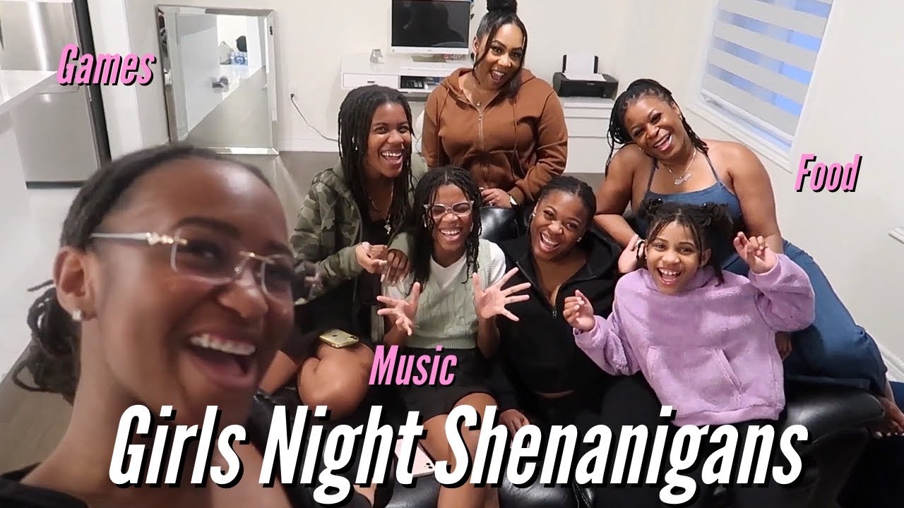 GIRLS NIGHT VLOG - YouTube