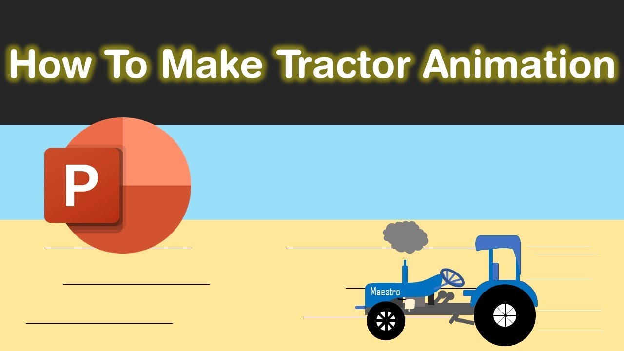 Tractor Animation in PowerPoint #ppt #powerpoint #tractor_animation ...