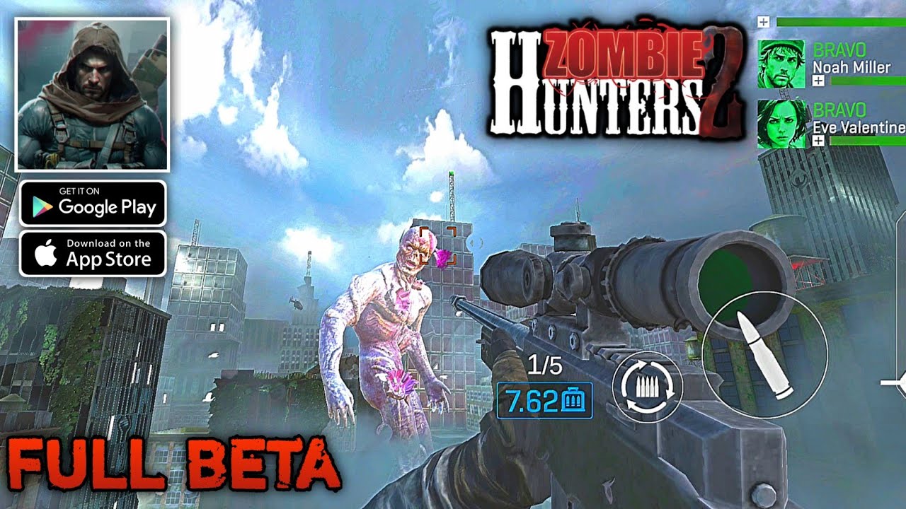 ZOMBIE HUNTER 2: NEW FPS ZOMBIE SHOOTER - FULL BETA ANDROID GAMEPLAY ...