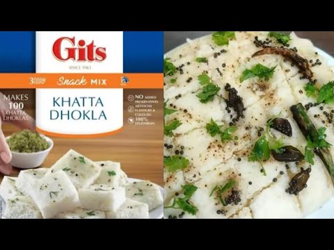 Vlog #204 Instant Gits Khatta Dhokla Mix | How to make Khatta Dhokla at ...