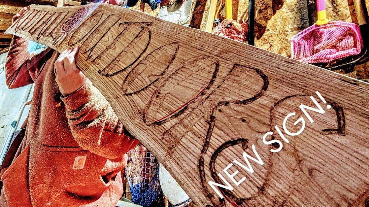 Making a new Shop Sign! - YouTube