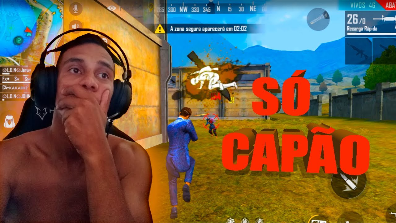 FREE FIRE Só Capão🔥🔥 - YouTube