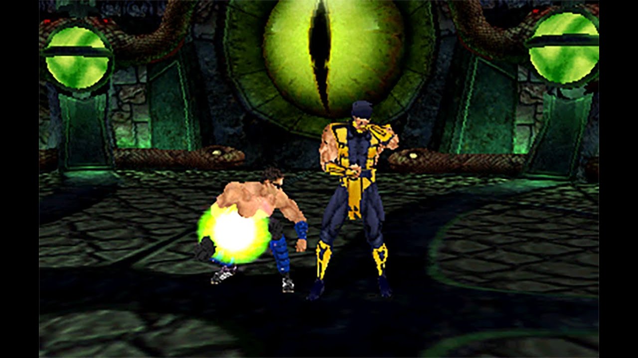 Mortal Kombat 4 - Johnny Cage - Uppercut Fatality - YouTube