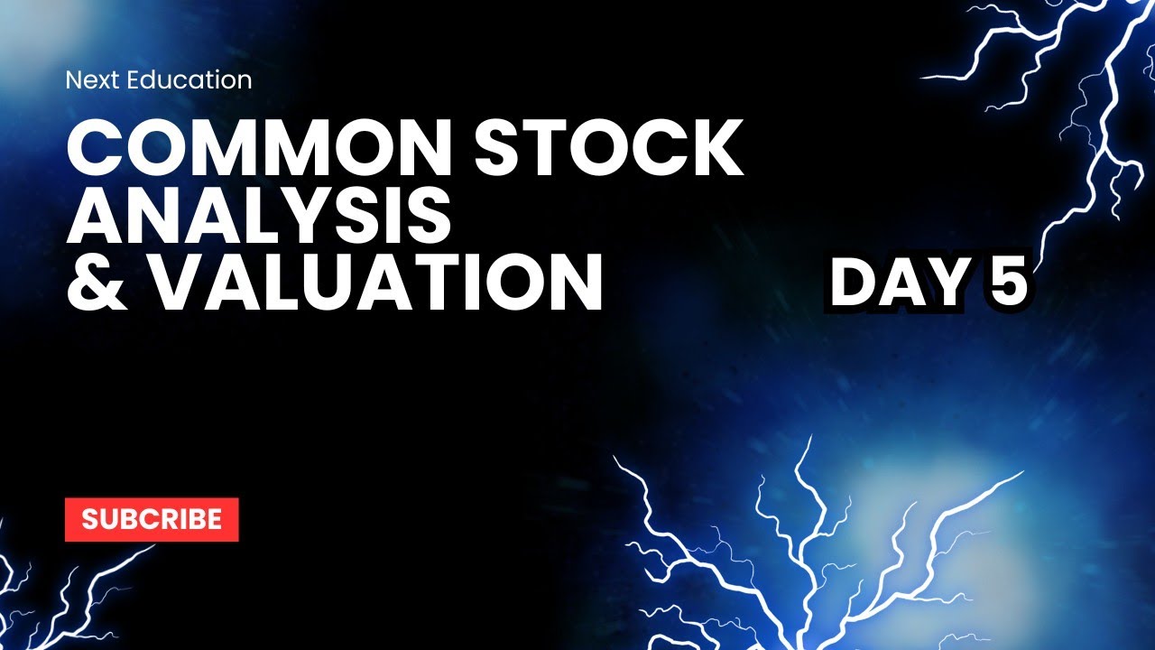Common Stock Analysis & Valuation | Day 5 | Investment | BBS 4th Year ...