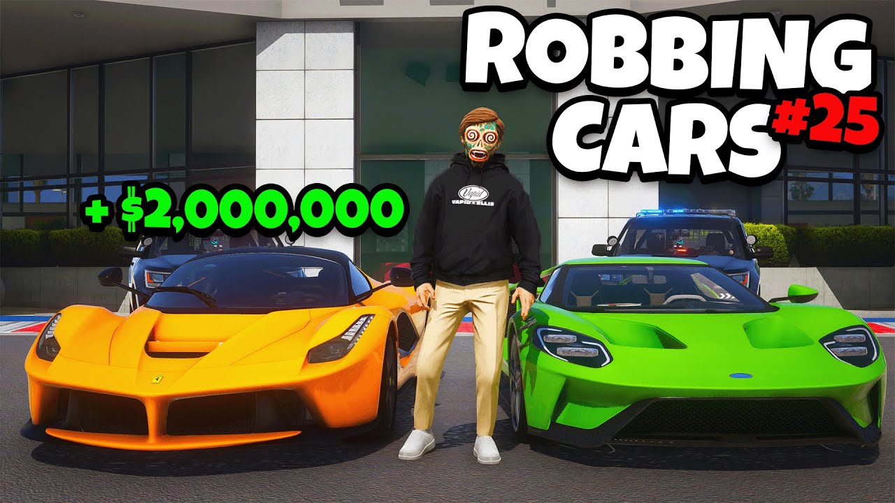 I Robbed 25 Car Dealerships in GTA 5 RP.. - YouTube