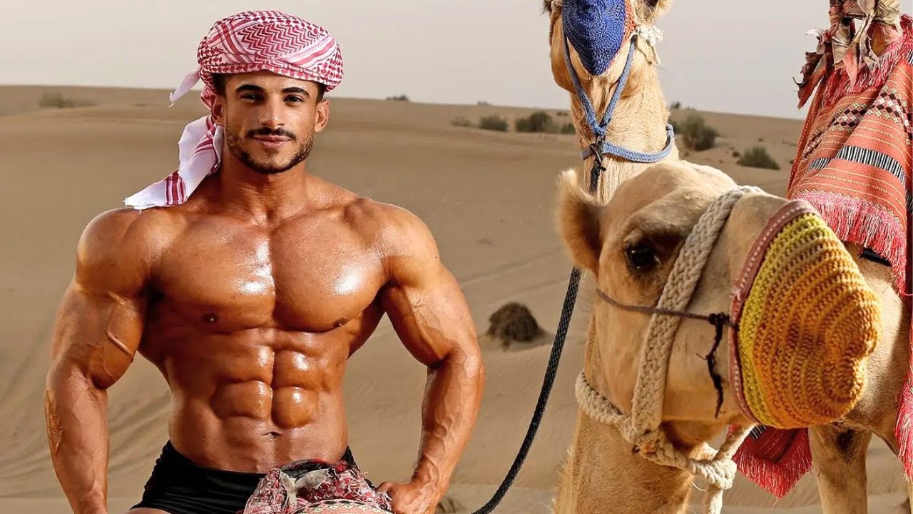 Arab pro athlete bodybuilder - YouTube