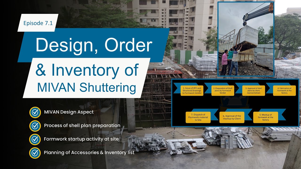 MIVAN Design Aspects, Order and Inventory List l Aluminium Formwork ...