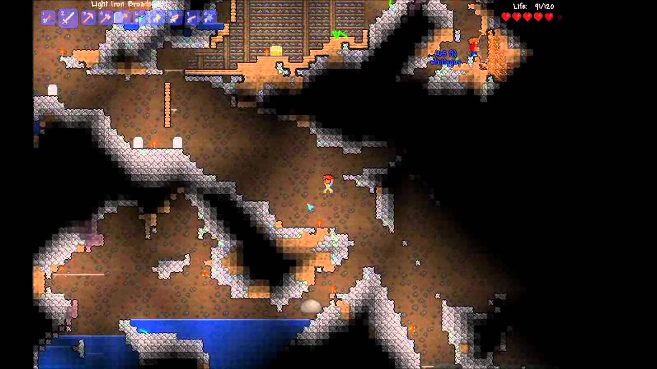 Terraria - Episode 4 - It's a Chu Chu Worm! - YouTube