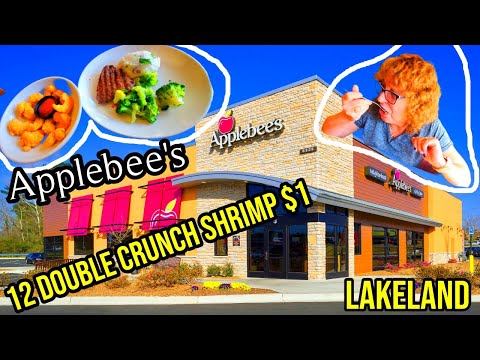 12 Double Crunch Shrimp $1 🍤 Applebee's Grill + Bar - YouTube