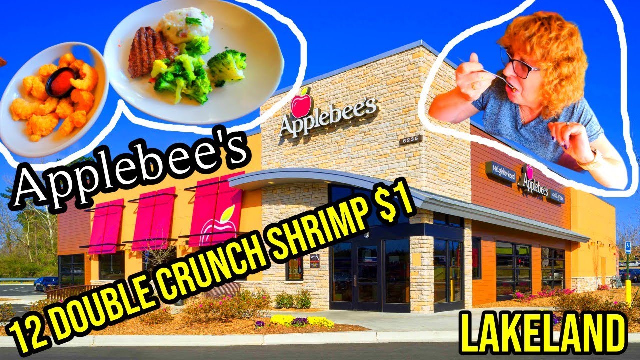 12 Double Crunch Shrimp $1 🍤 Applebee's Grill + Bar - YouTube