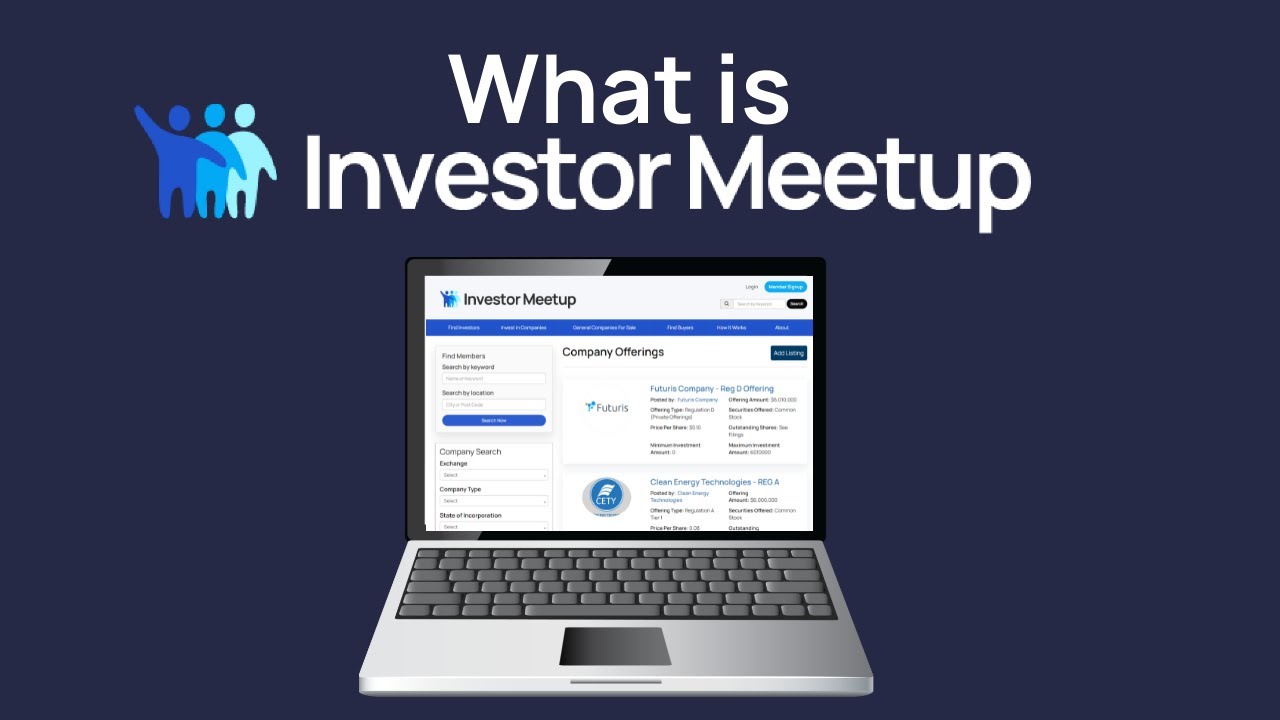 What is Investor Meetup - YouTube