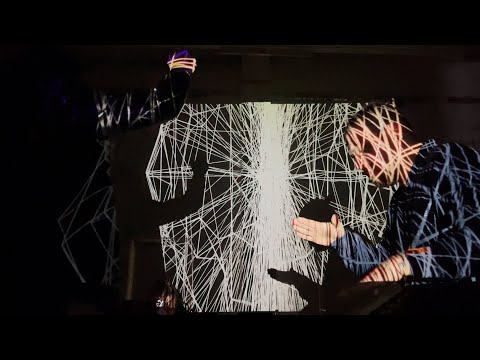 my first VJ set | Russian techno and house live mix