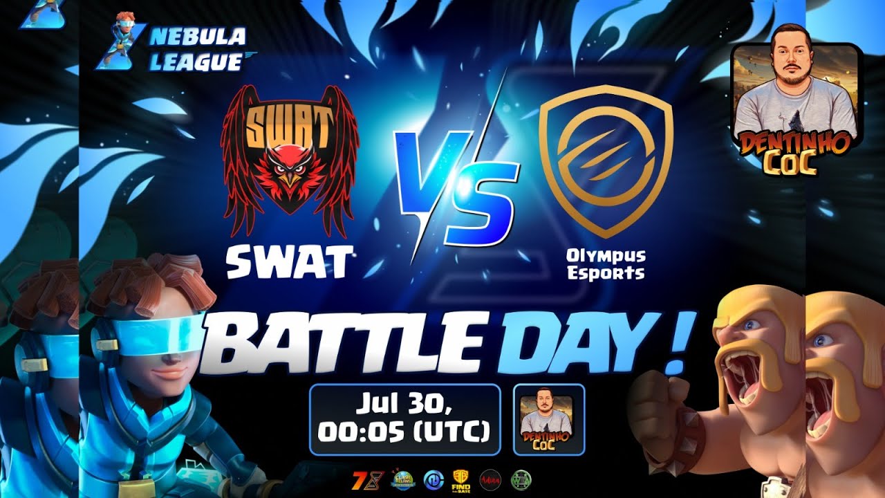 SWAT vs OLYMPUS ESPORTS - NEBULA LEAGUE / EON LEAGUE - CLASH OF CLANS ...