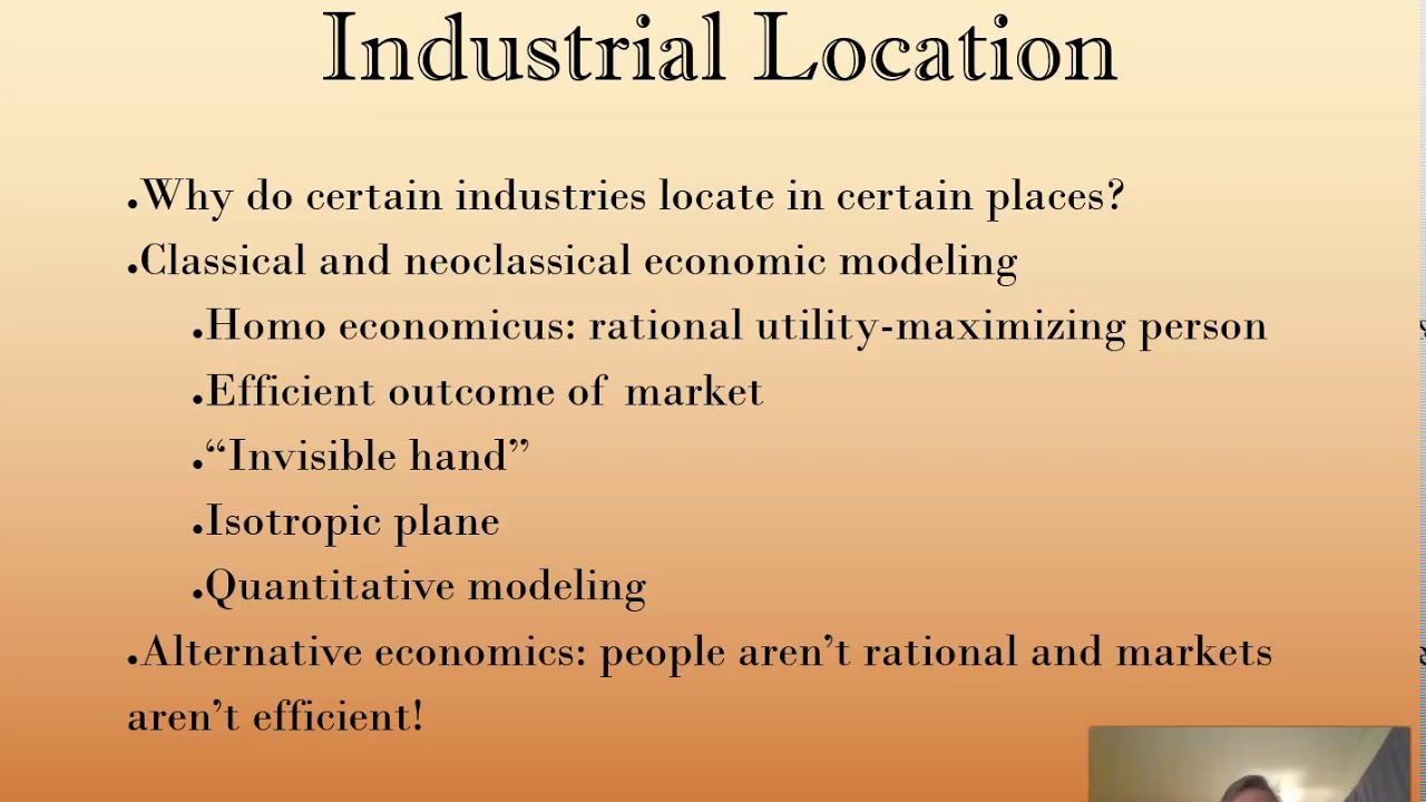 Economic Geography: Industrial Location - YouTube