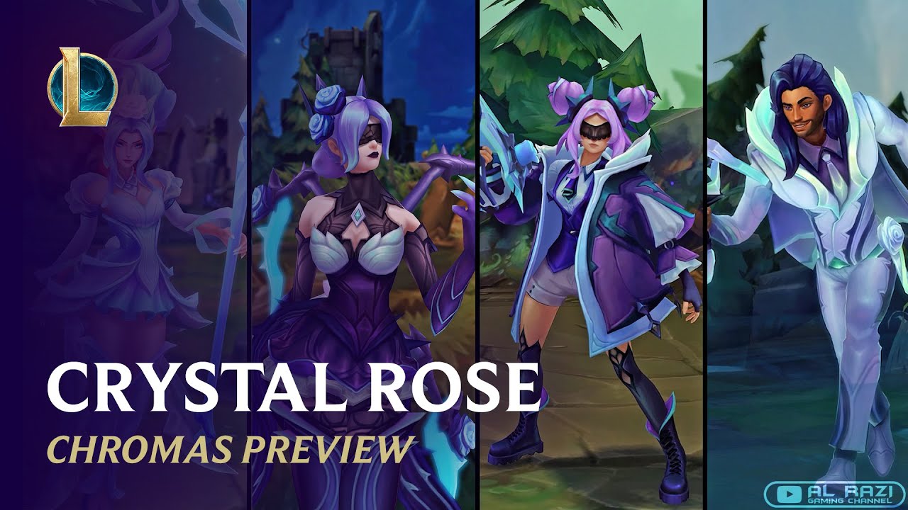 Crystal Rose 2022 | Chromas Preview | Patch 12.3 - League of Legends ...