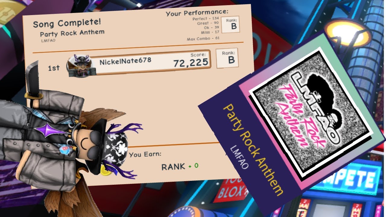 ROBLOX Robeats #5 - Party Rock Anthem by LMFAO - YouTube