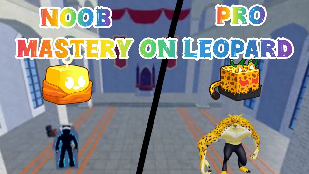 Mastery on leopard fruit #roblox #bloxfruit - YouTube